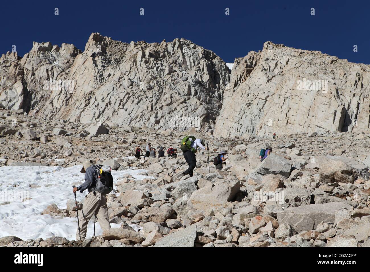 Mt whitney trail switchbacks hi-res stock photography and images - Alamy