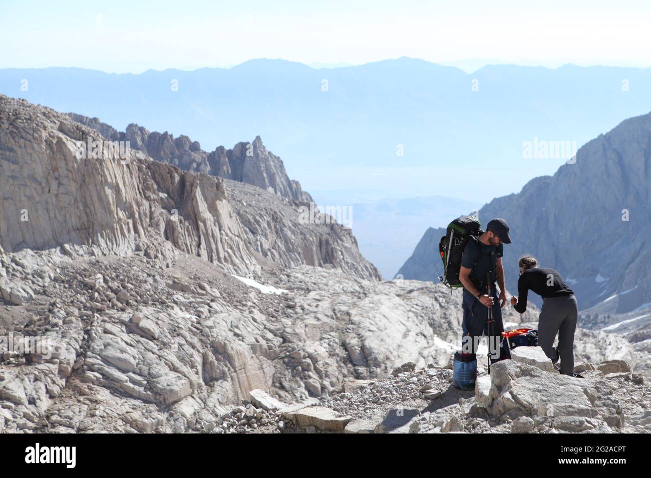 Mount whitney trail backpacking hi-res stock photography and images - Alamy