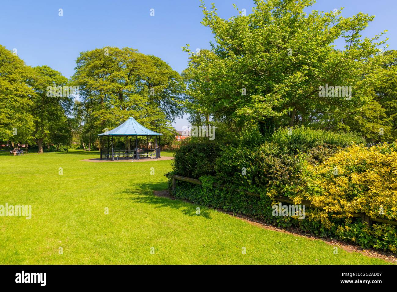 Views of Abbey Park in Pershore, Worcestershire, England Stock Photo ...