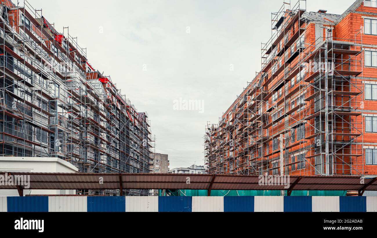 KTSH residential complex under construction in Kaliningrad ...