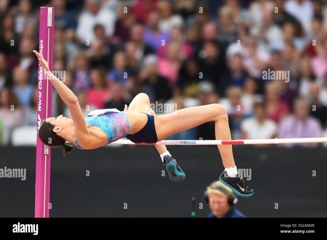 Mariya Lasitskene (Russia) - High Jump Women, Gold Medal. IAAF World ...