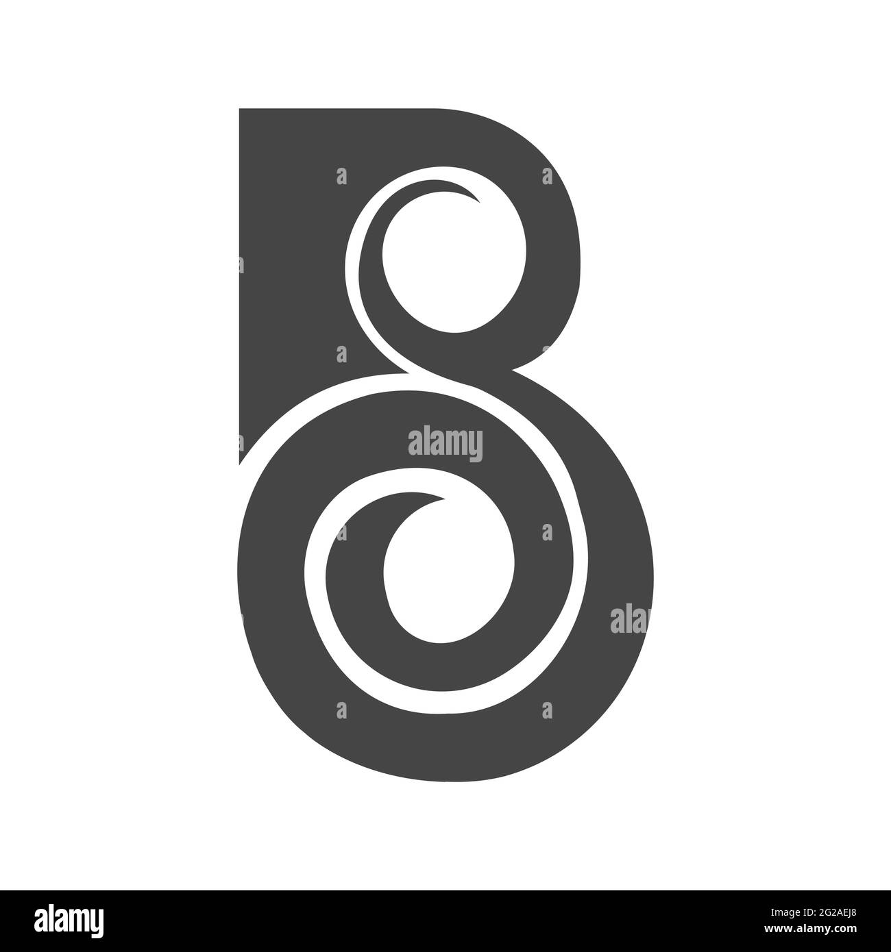 Alphabet Initials logo BS, SB, S and B Stock Vector Image & Art - Alamy