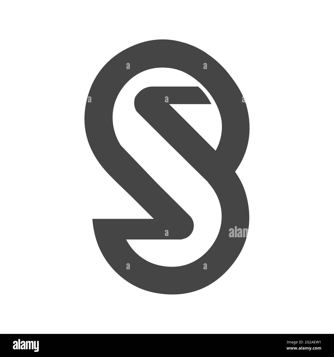 Alphabet Initials logo BS, SB, S and B Stock Vector Image & Art - Alamy