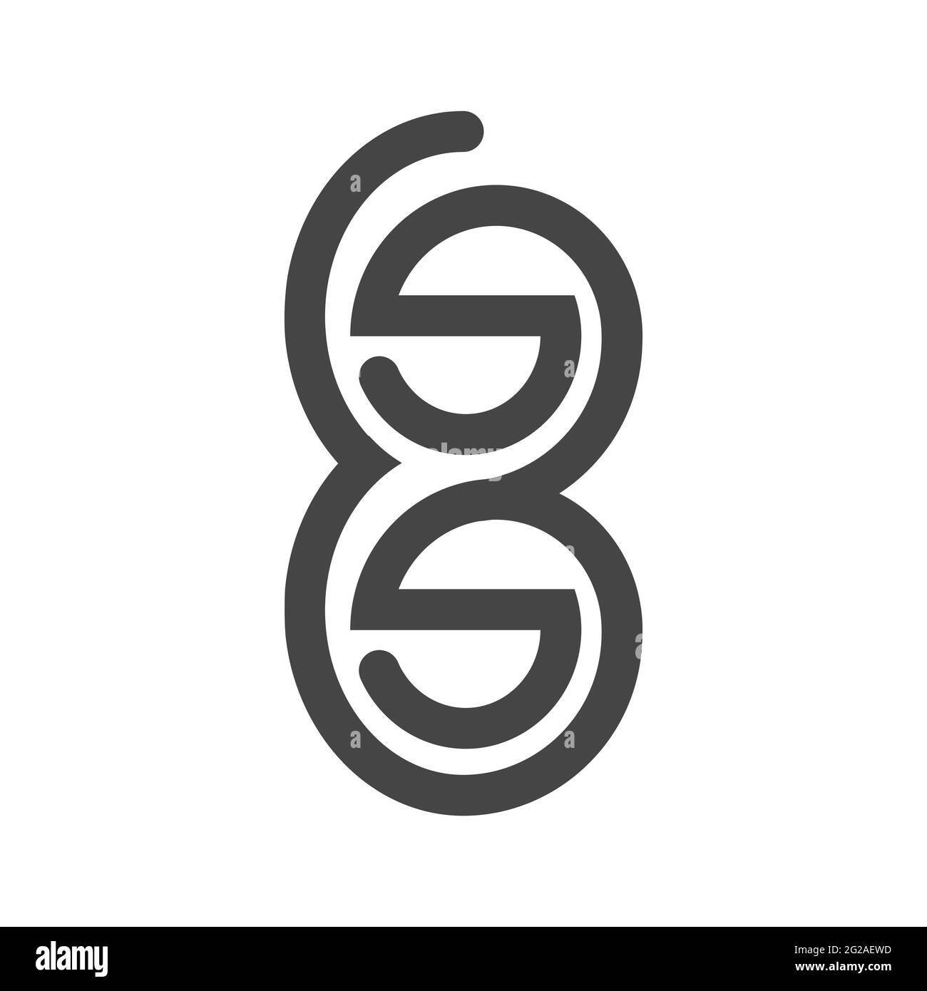 Alphabet Initials logo BS, SB, S and B Stock Vector Image & Art - Alamy