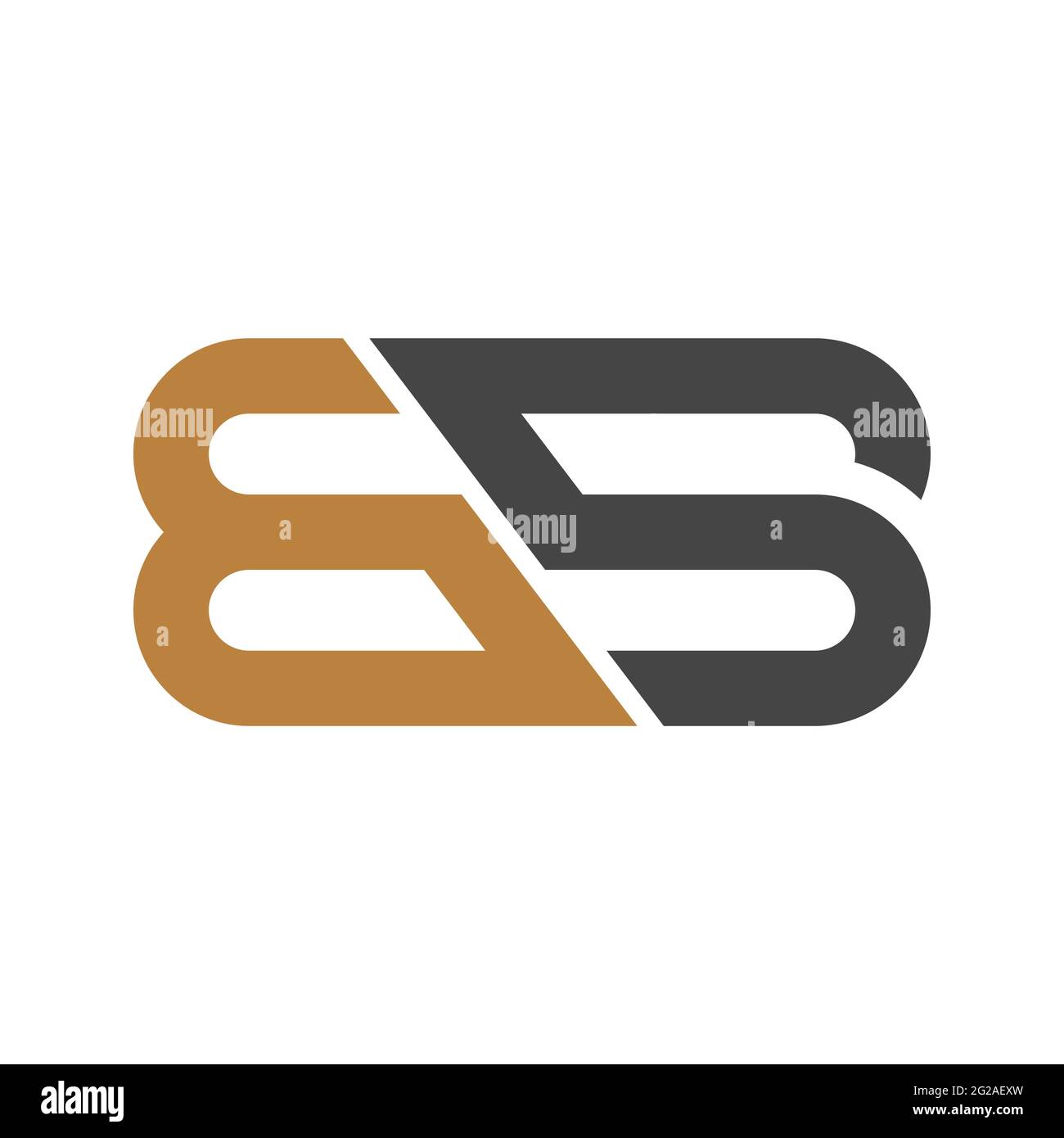 Alphabet Initials logo BS, SB, S and B Stock Vector Image & Art - Alamy