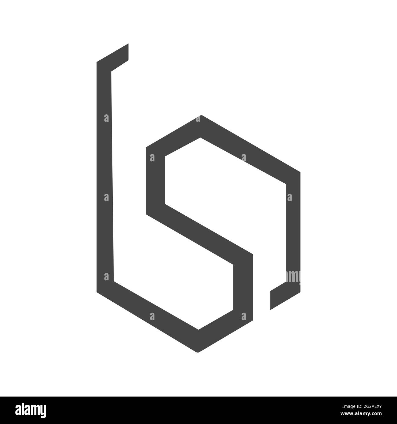 Alphabet Initials logo BS, SB, S and B Stock Vector Image & Art - Alamy