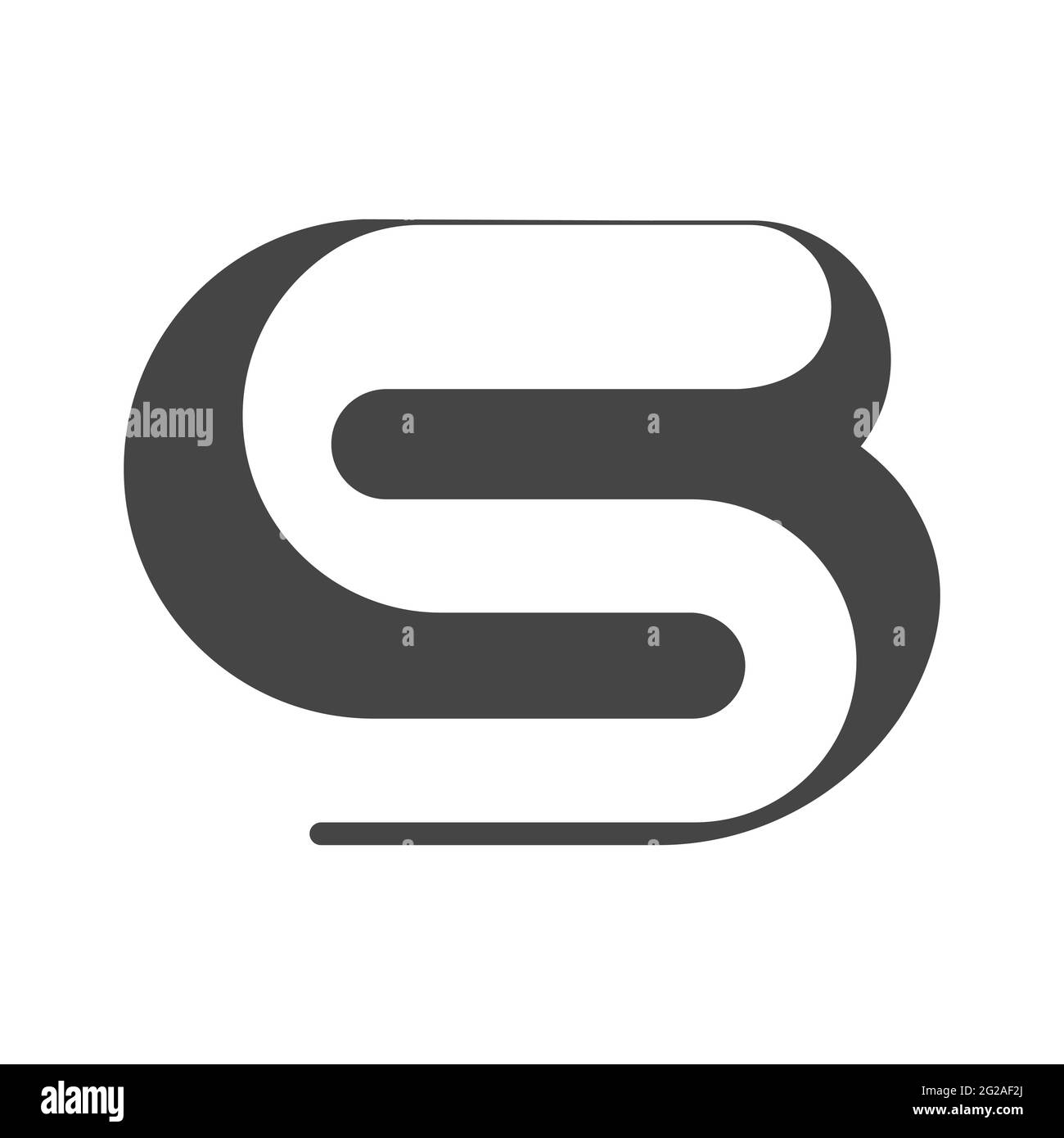 Alphabet Initials logo BS, SB, S and B Stock Vector Image & Art - Alamy