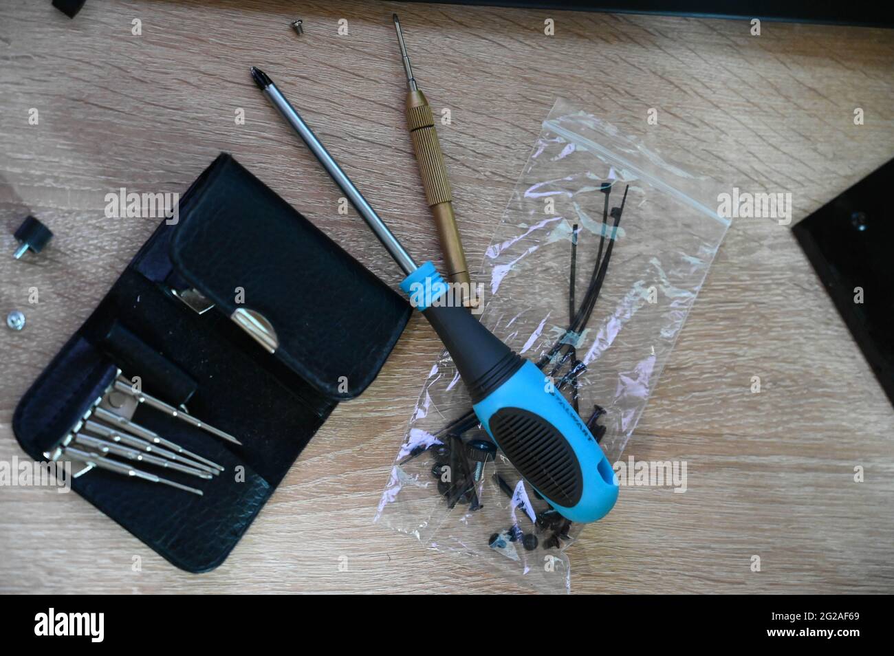 Office table top view icon vector hi-res stock photography and images ...