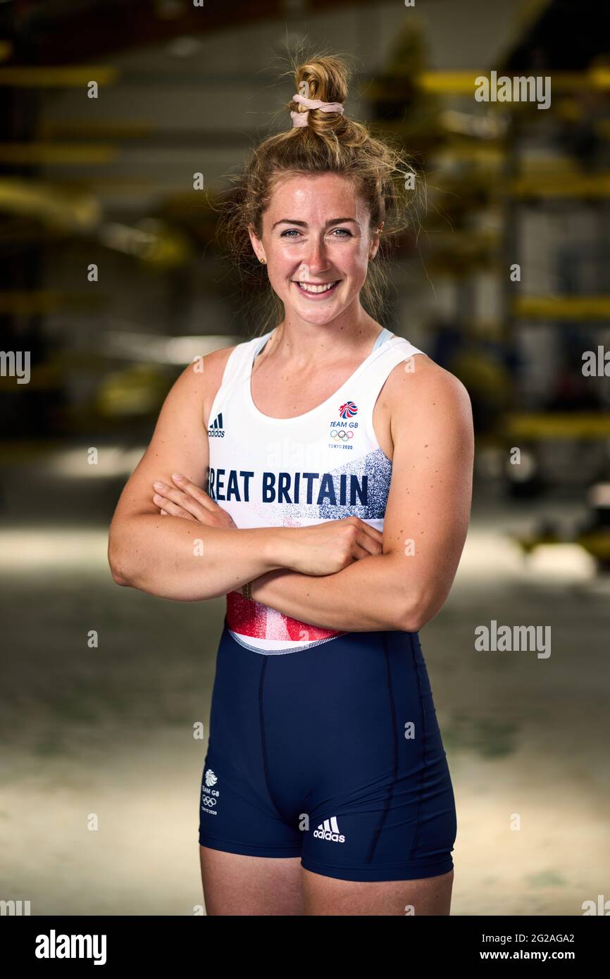Great Britain's Charlotte Hodgkins-Byrne during the Team GB Tokyo 2020 ...