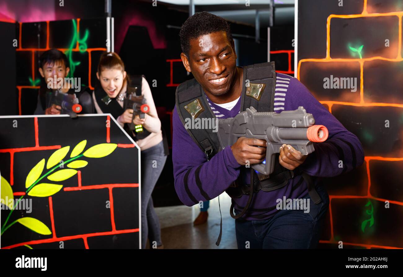 Laser tag arena hi-res stock photography and images - Alamy