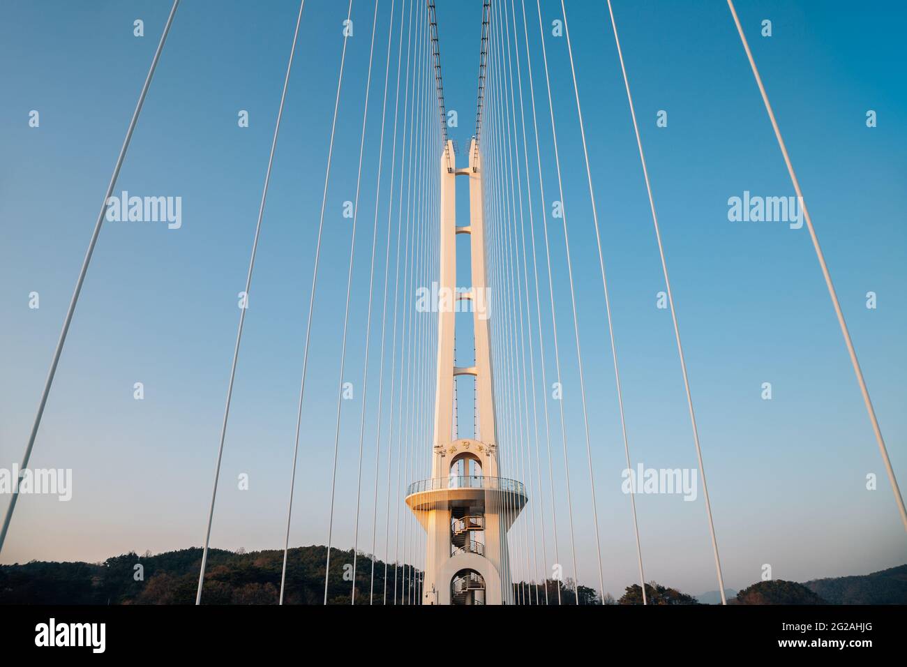 Yedangho suspension bridge hi-res stock photography and images - Alamy