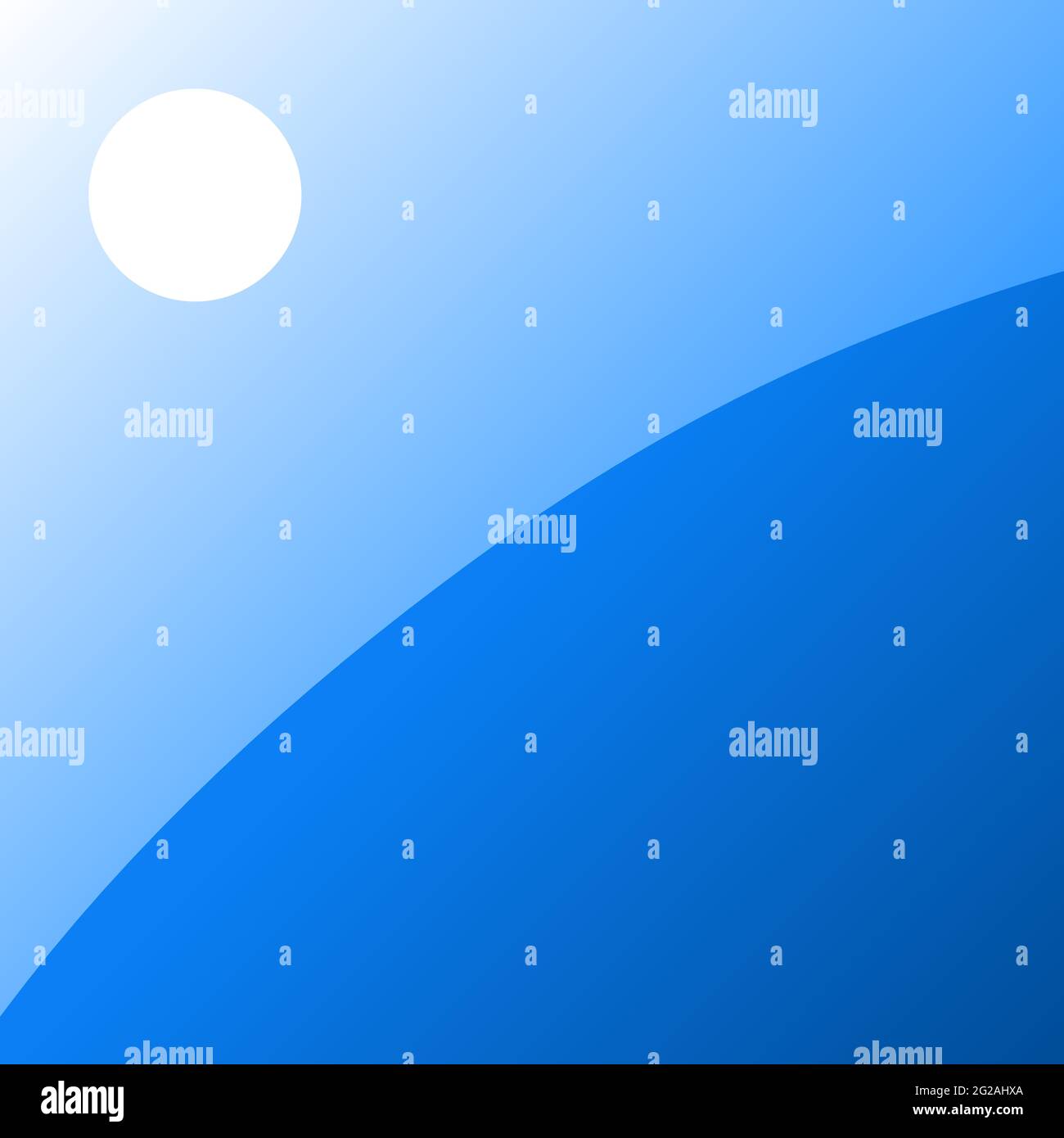 Blue water surface in sun Stock Vector Images - Alamy