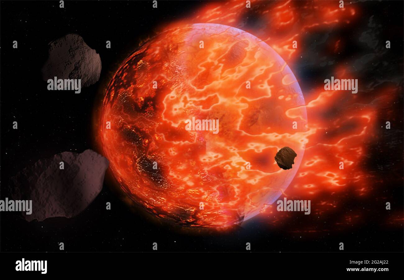 Fire War Planets Planet