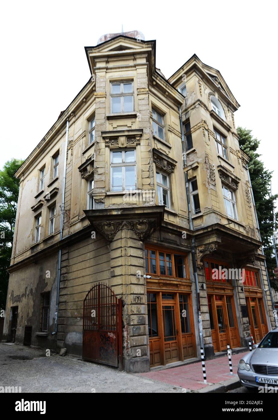 Beautiful old buildings in Sofia, Bulgaria Stock Photo - Alamy