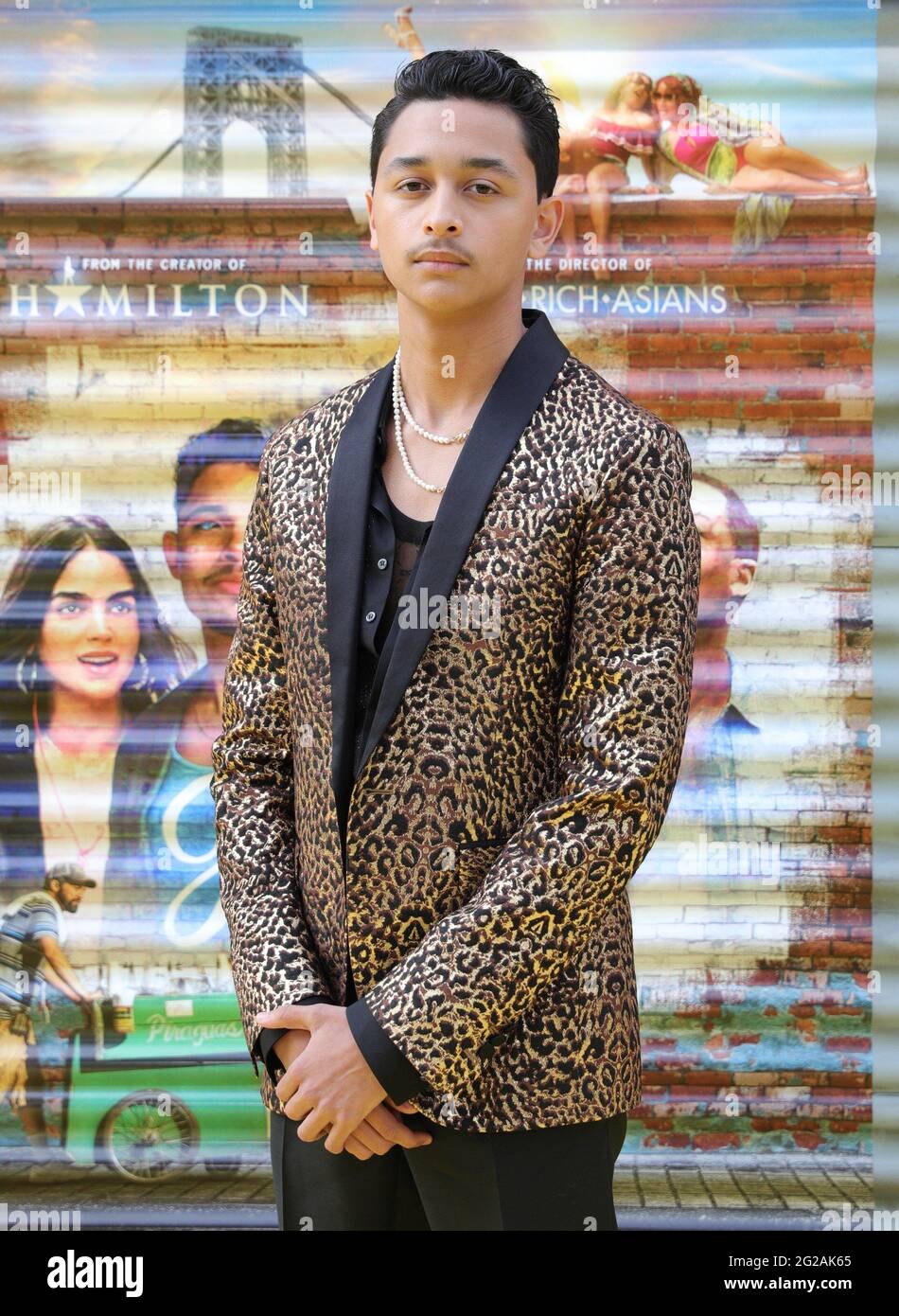 New York, NY, USA. 9th June, 2021. Gregory Diaz IV at arrivals for IN ...