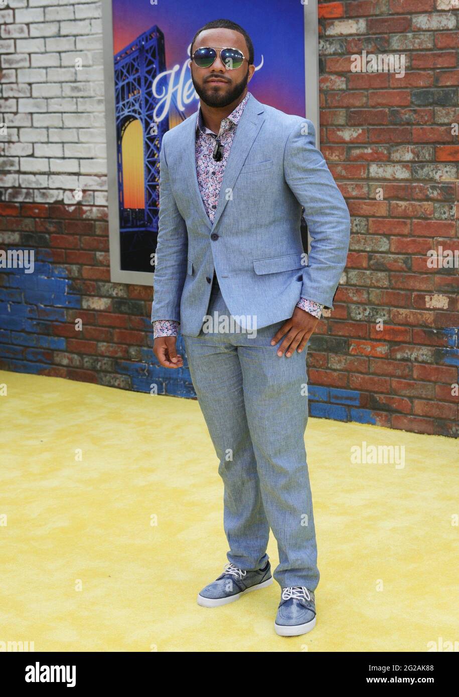 New York, NY, USA. 9th June, 2021. Noah Catala at arrivals for IN THE ...