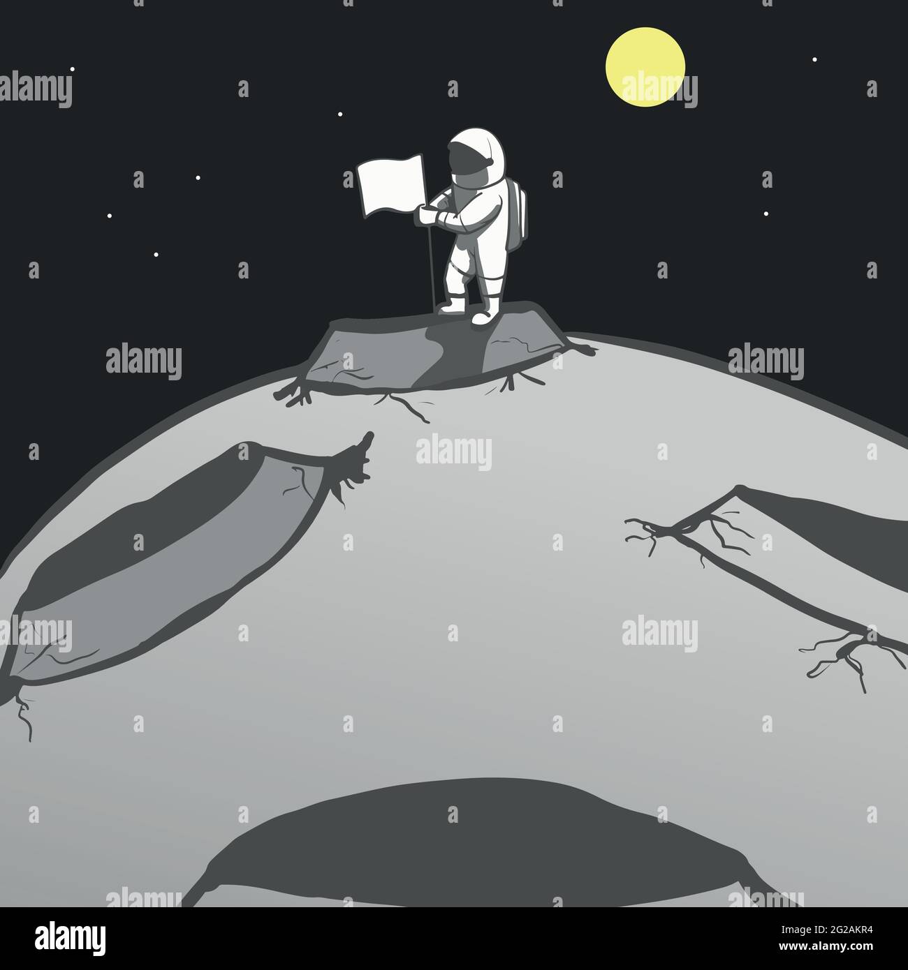 Alone and lonely Stock Vector Images - Alamy