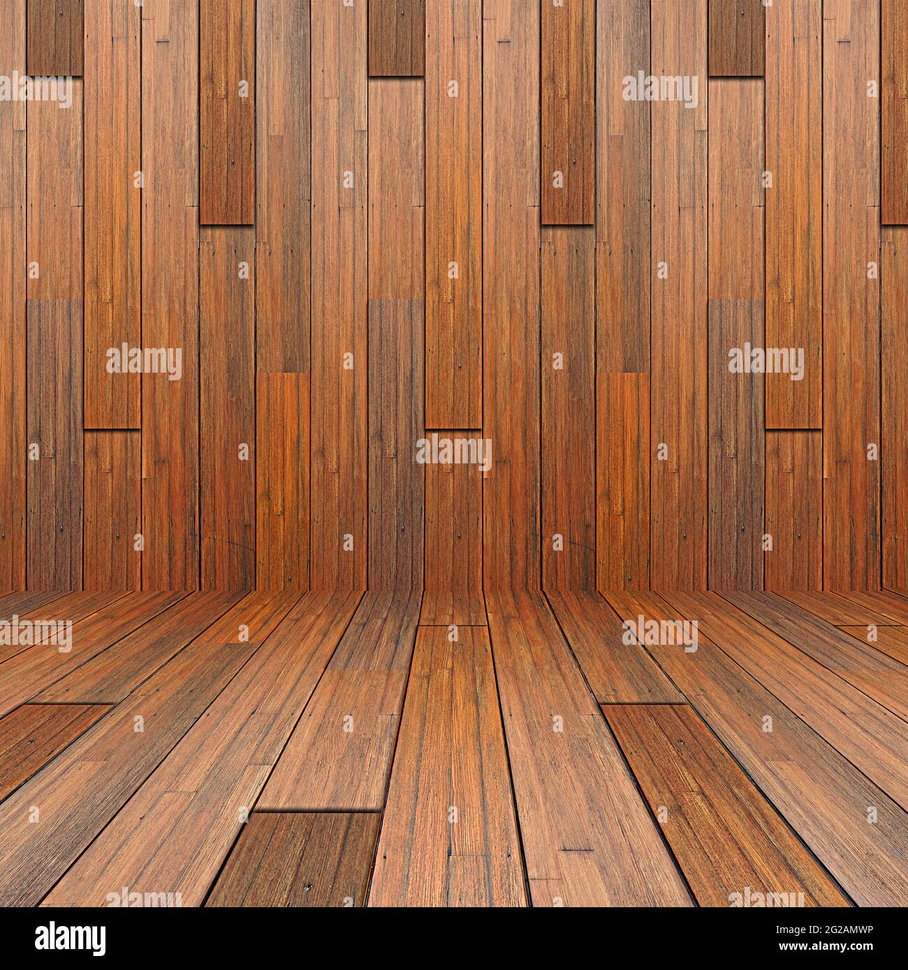 Wooden room background Stock Photo - Alamy