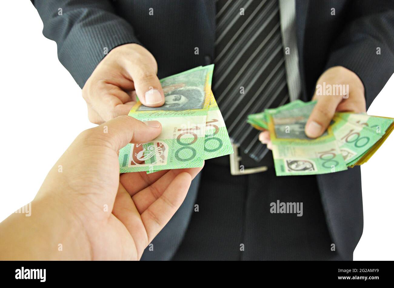 Australian 100 dollar note hi-res stock photography and images - Alamy