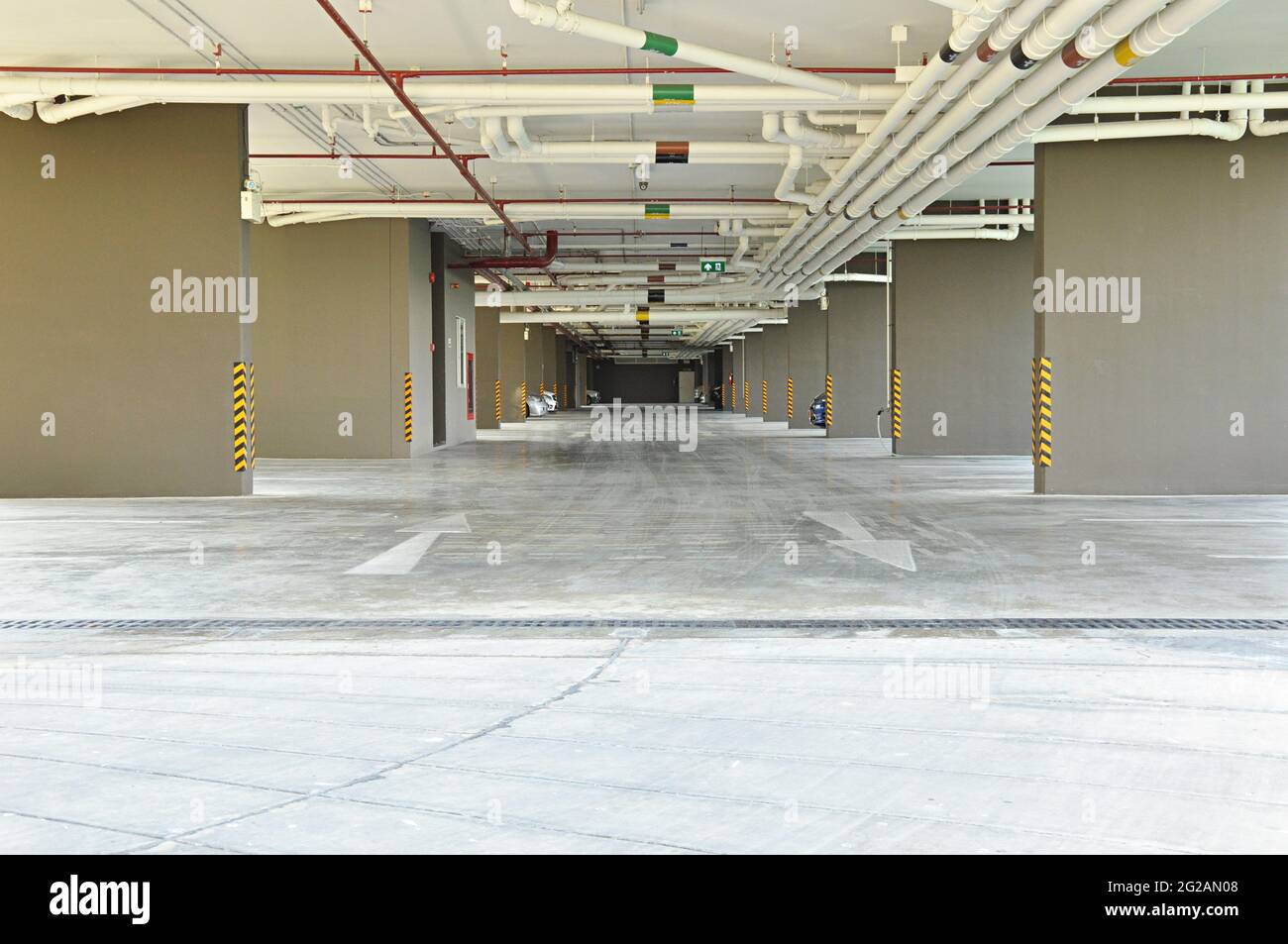 New car park under hi-res stock photography and images - Alamy