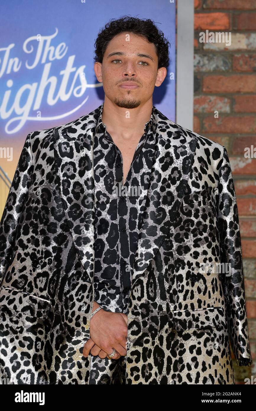 New York, USA. 09th June, 2021. Actor Anthony Ramos attends the opening ...