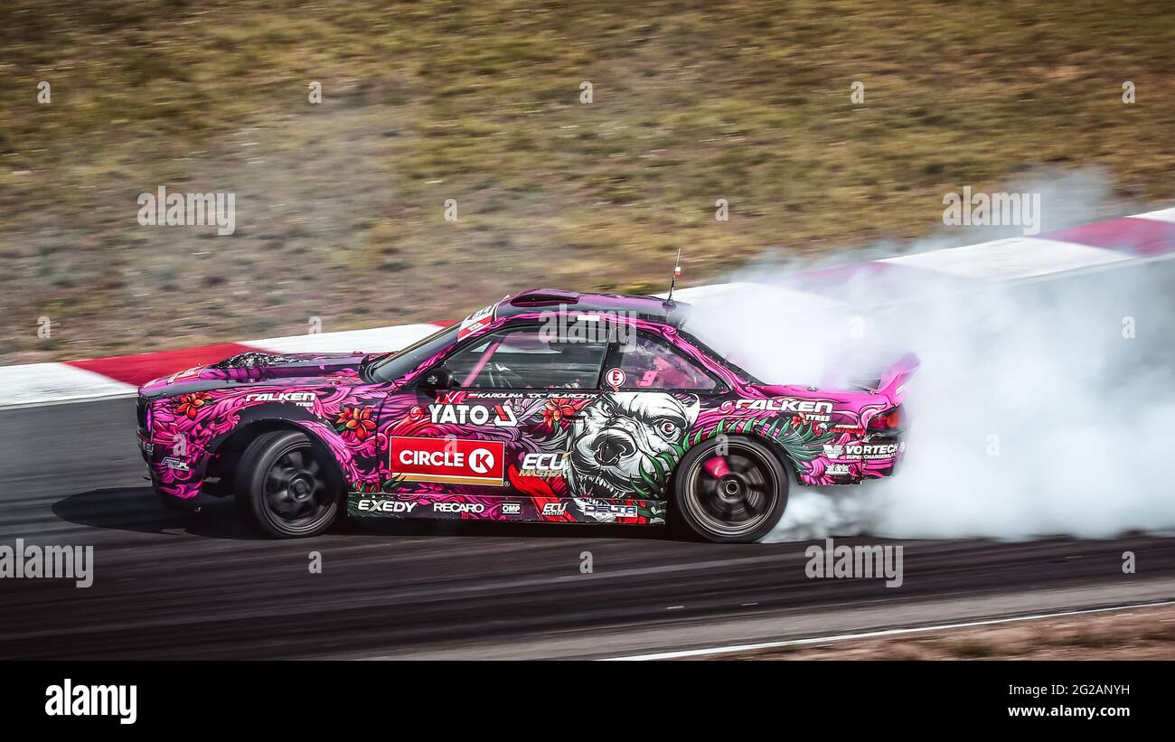 Nissan s14 drift car hi-res stock photography and images - Alamy