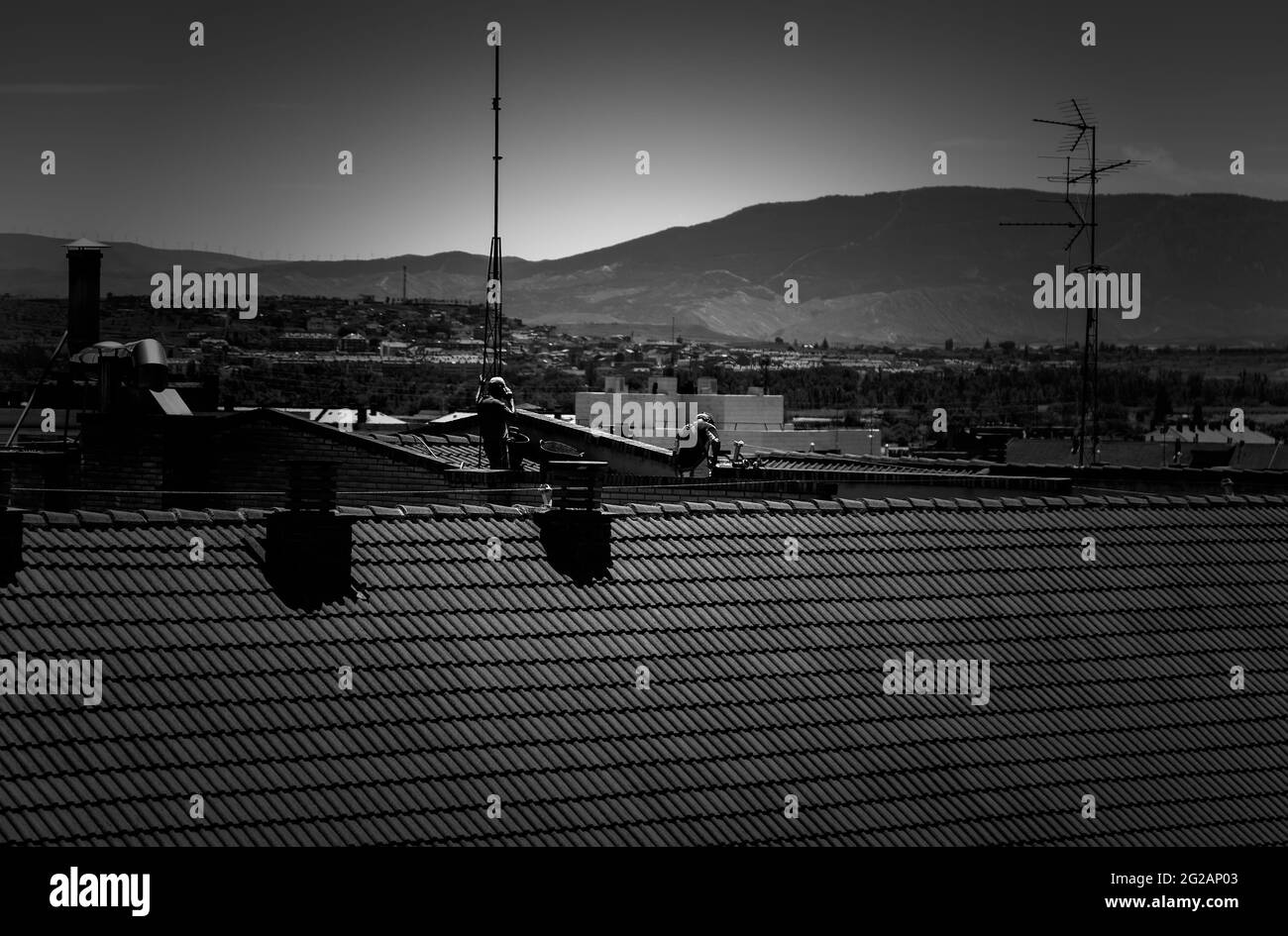 Man working on steel Black and White Stock Photos & Images - Alamy