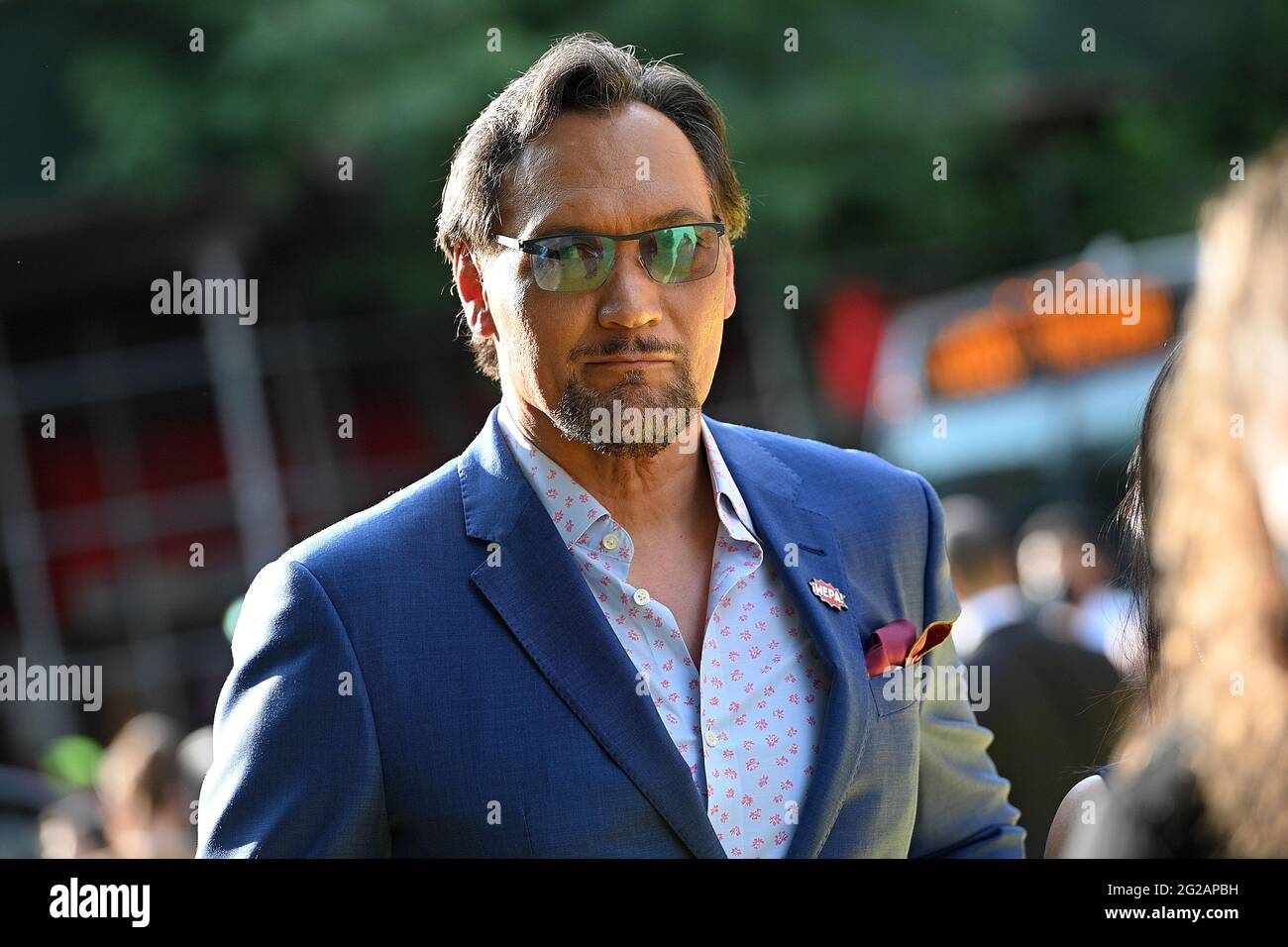 Actor Jimmy Smits attends the opening night premiere of “In The Heights ...