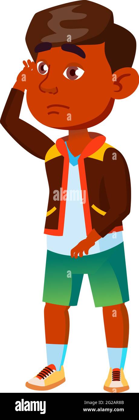 Cartoon Boy Wondering High Resolution Stock Photography and Images - Alamy