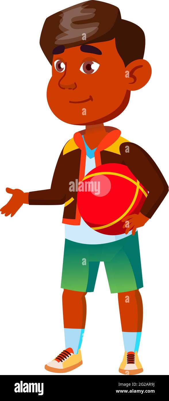 kind football player offering his friend to play cartoon vector Stock ...