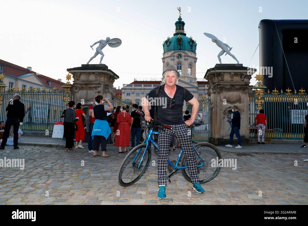 Berlin, Germany. 10th June, 2021. Detlev Buck arrives for the film ...