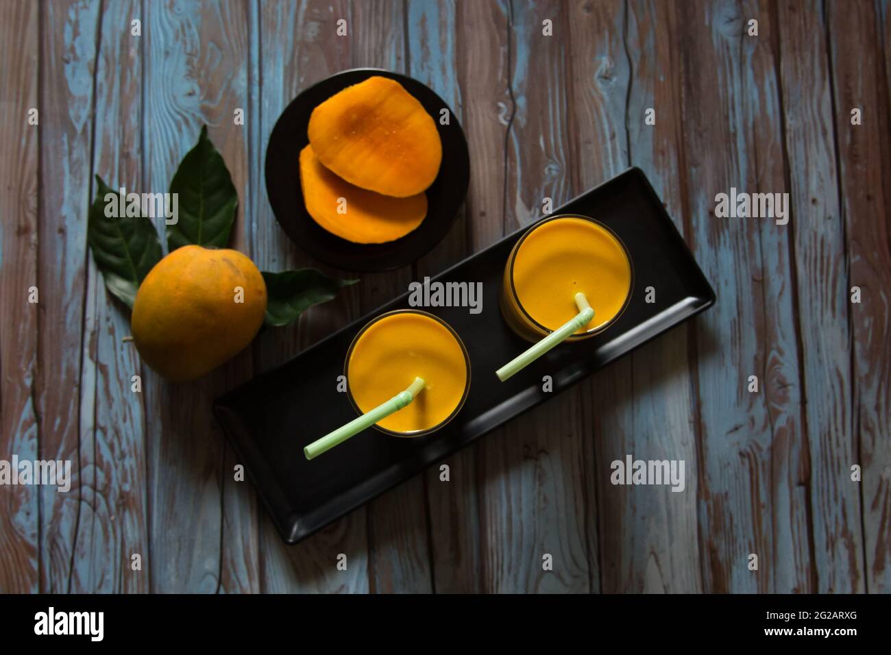 Mango shake hi-res stock photography and images - Alamy