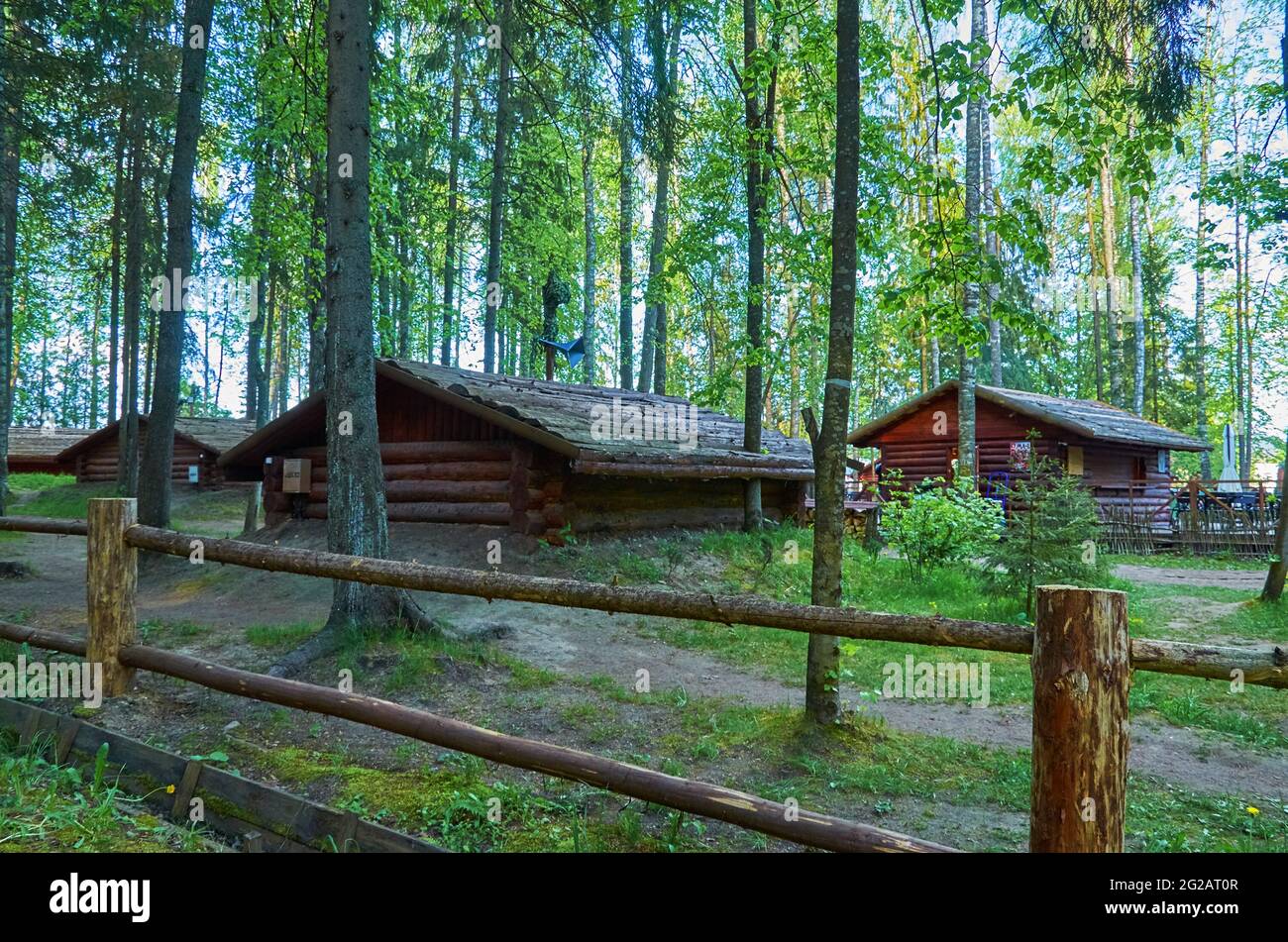 Wooden dugouts hi-res stock photography and images - Alamy