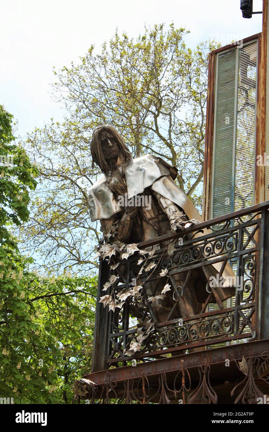 Franz Liszt - statue of Hungarian composer in Pecs Stock Photo - Alamy