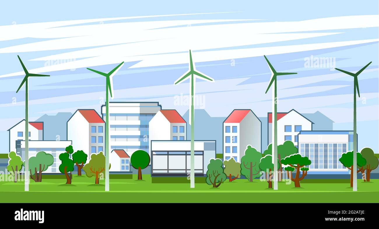 Eco green roof Stock Vector Images - Alamy