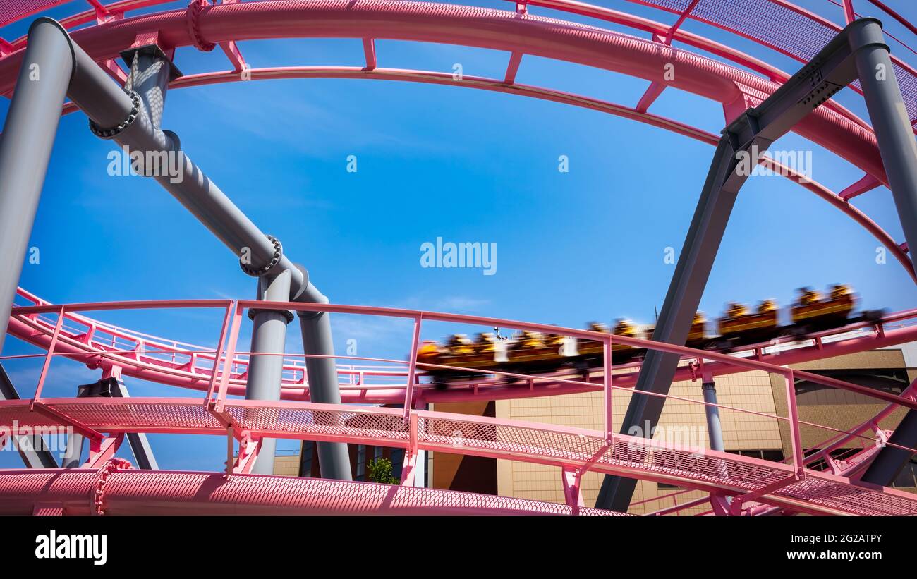 Roller coaster japan hi-res stock photography and images - Alamy