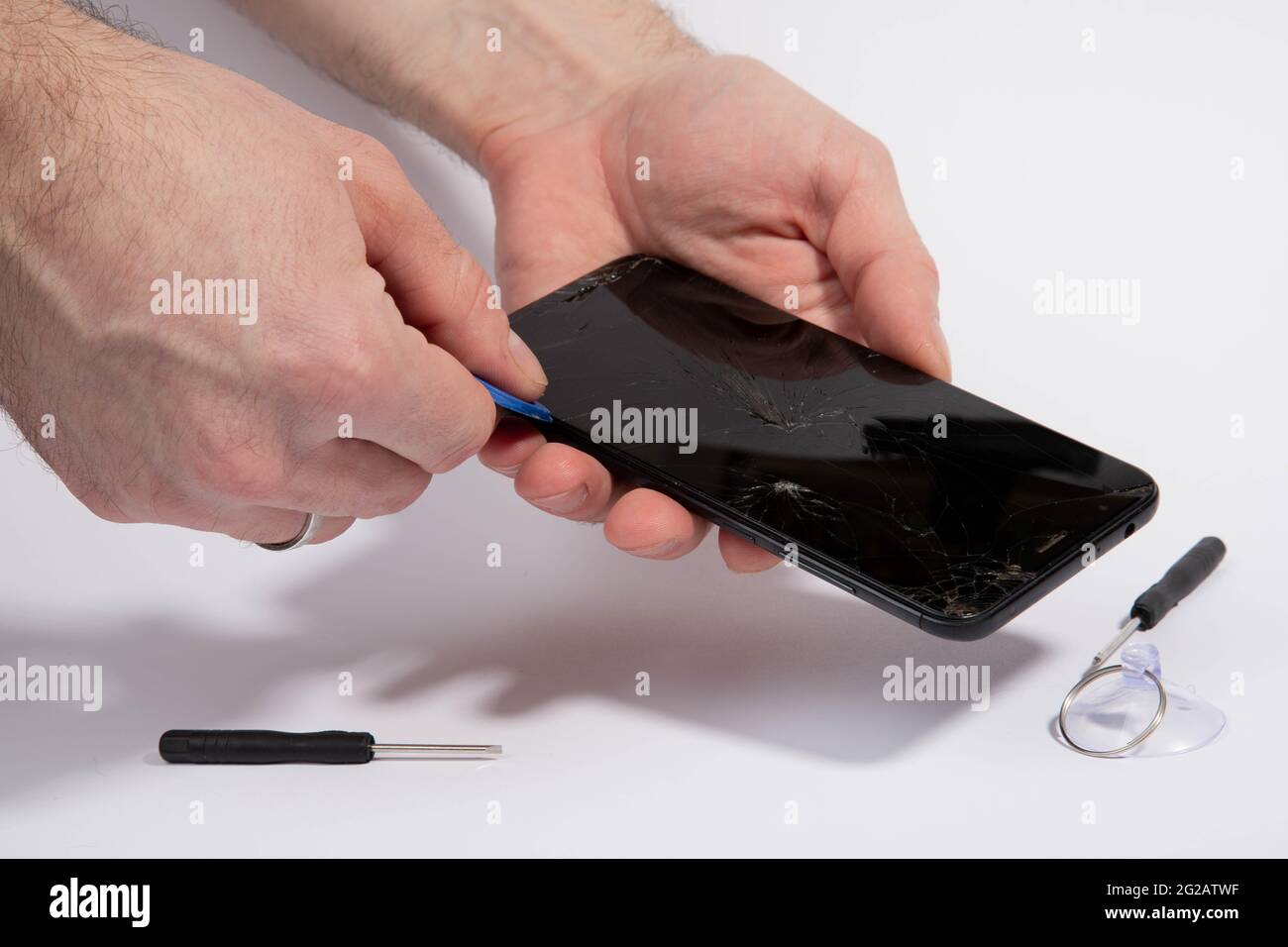 Broken device hi-res stock photography and images - Alamy