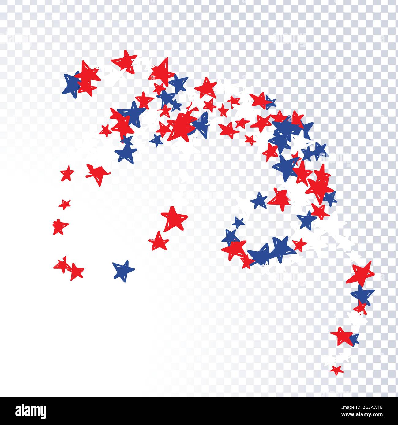 Navy blue border with stars hi-res stock photography and images - Alamy