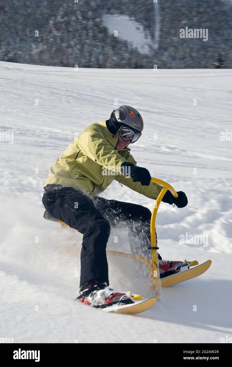 Snowbiking hi-res stock photography and images - Alamy