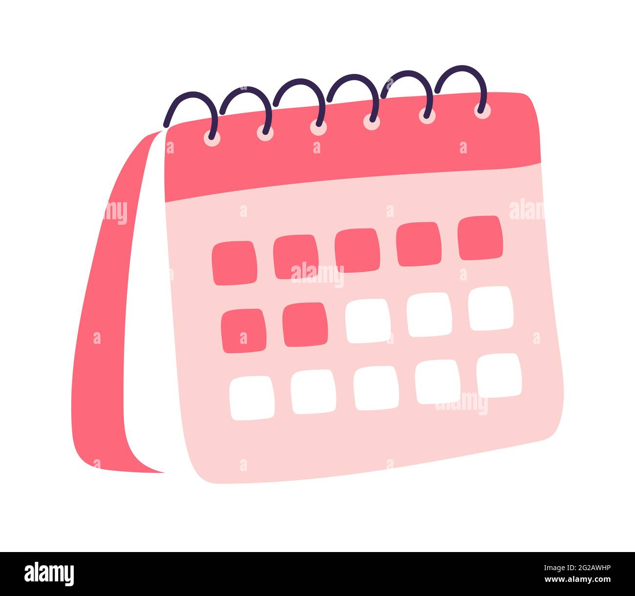 Menstrual calendar calendar icon Stock Vector Images - Alamy