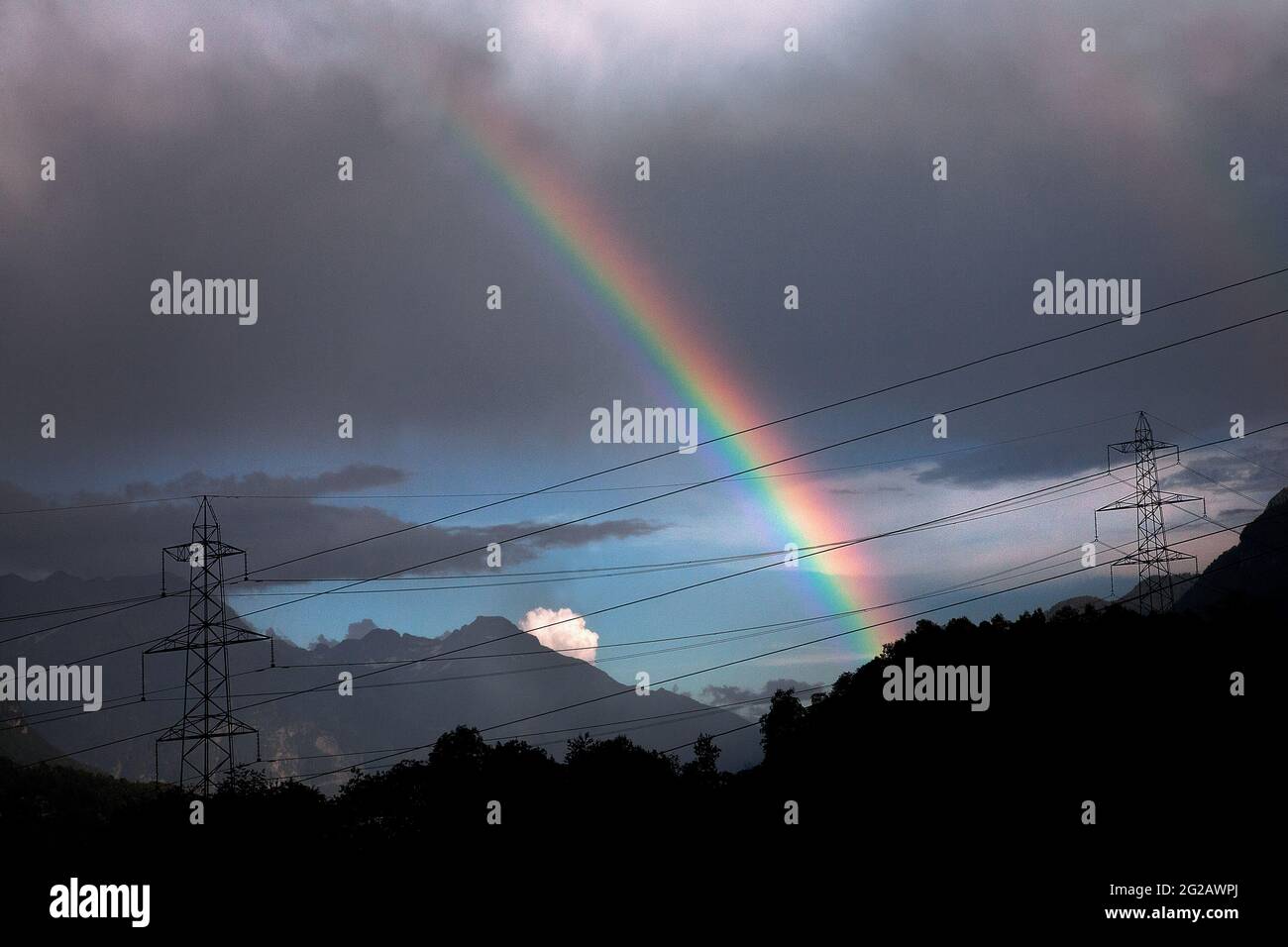 Fading Rainbow High Resolution Stock Photography and Images - Alamy
