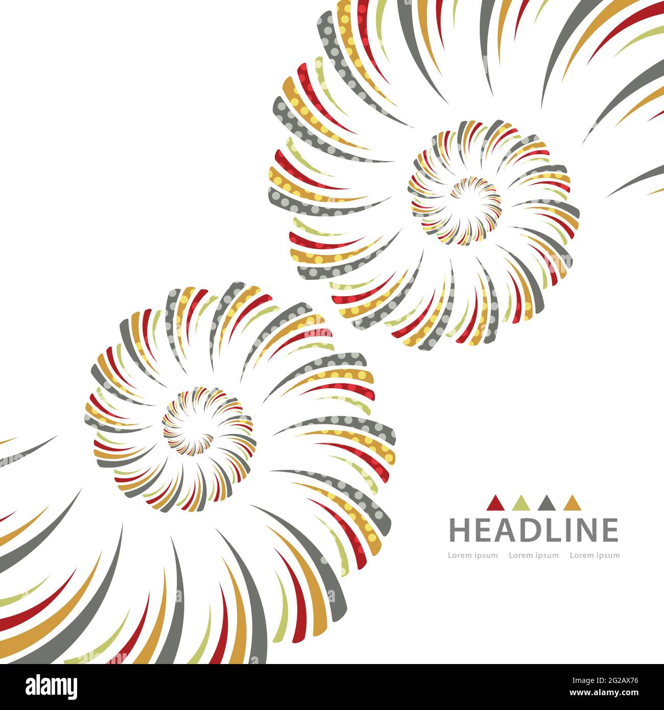 Brochure colorful header layout background template design Stock Vector ...