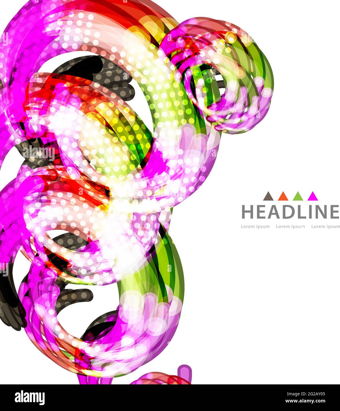 Brochure colorful header layout background template design Stock Vector ...