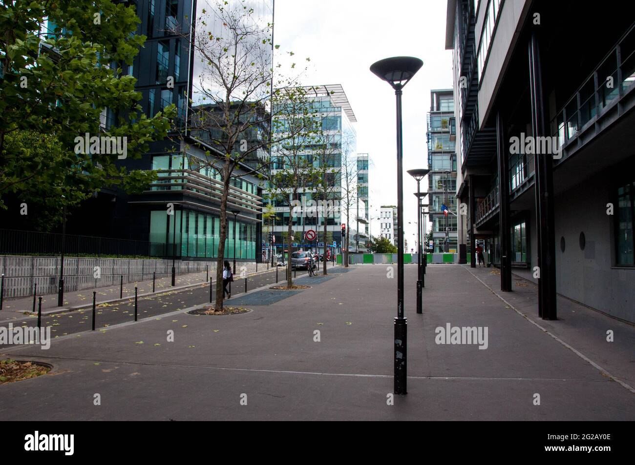 Paris street views, river Seine, library, streets Stock Photo - Alamy