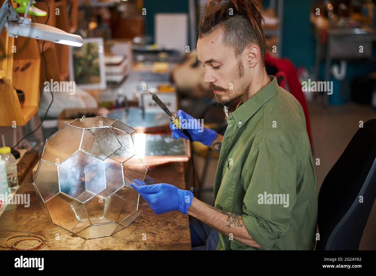 Glass florarium hi-res stock photography and images - Alamy