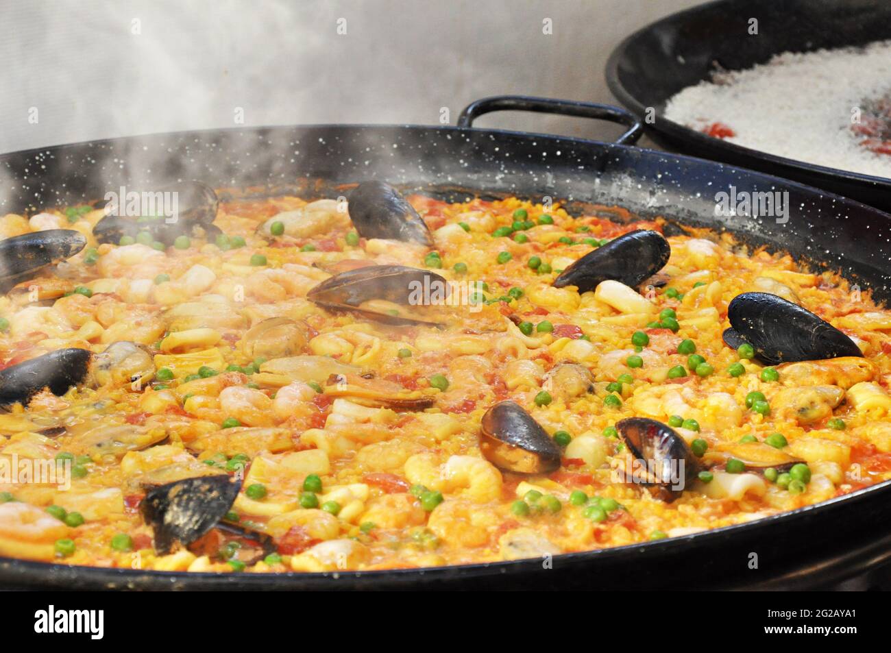 Paella - Spanish food Stock Photo - Alamy