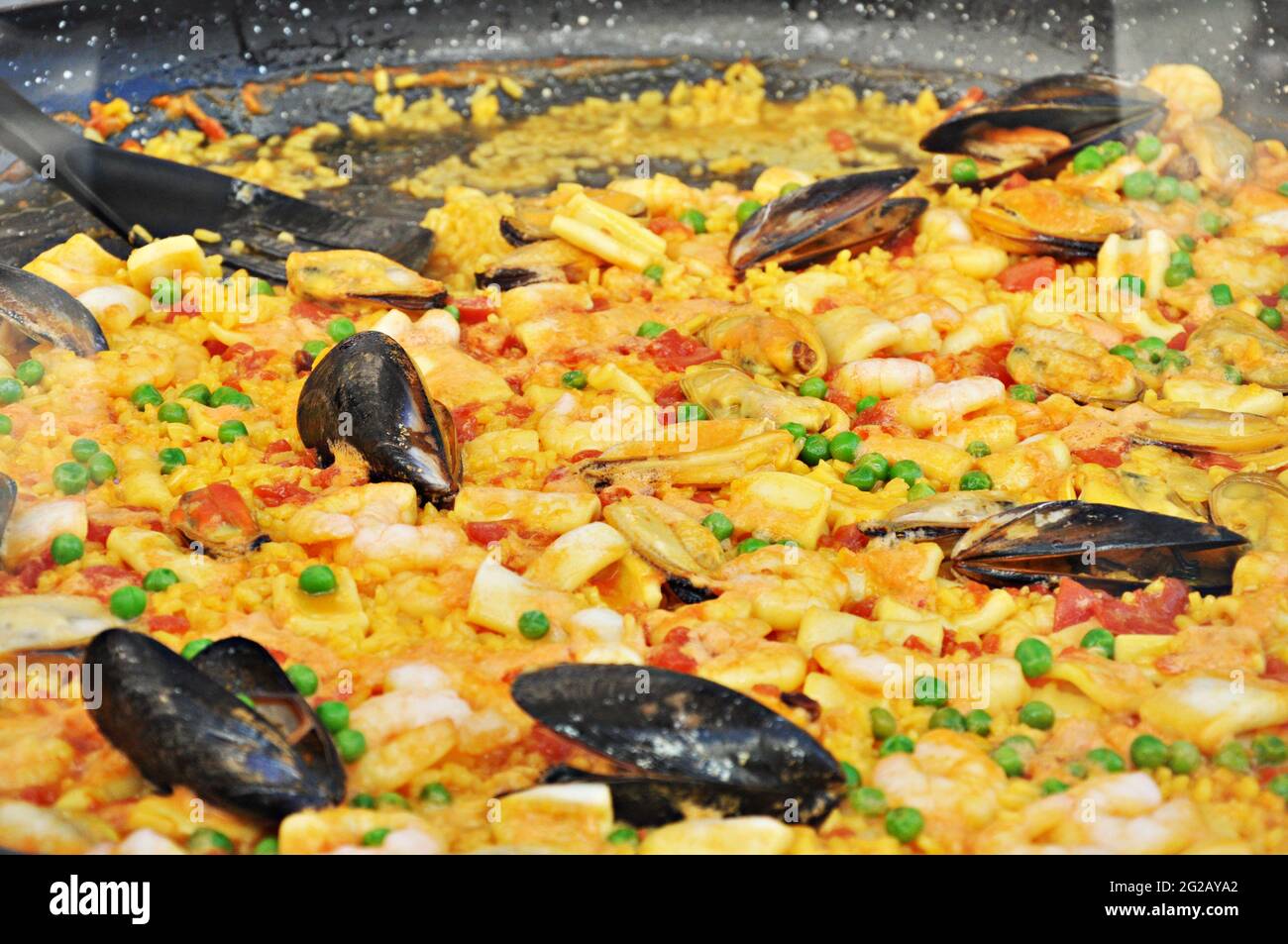 Paella - Spanish food Stock Photo - Alamy