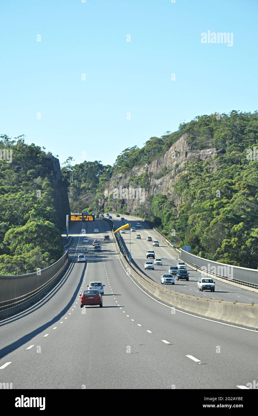 Rural highway scene hi-res stock photography and images - Alamy