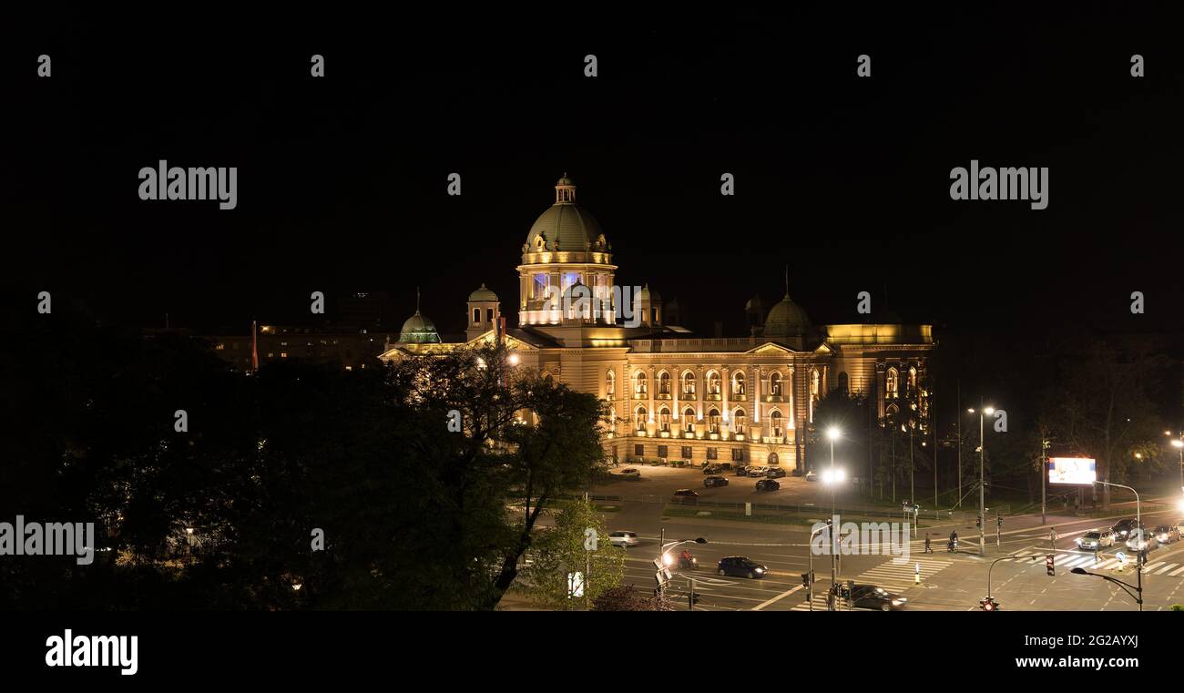 Belgrade landmarks, HDR Image Stock Photo - Alamy