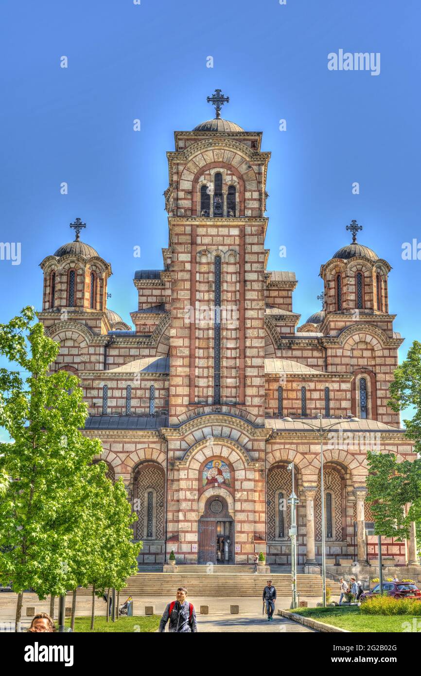 Belgrade landmarks, HDR Image Stock Photo - Alamy